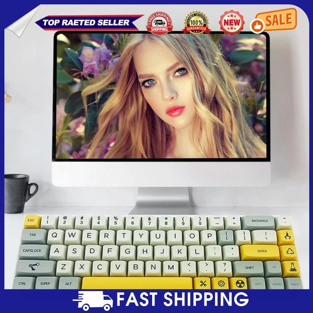 HOT 121-KEY PBT XDA DIY Gaming Mechanical Keyboard Keycap Set for MX ...