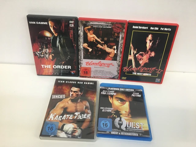 KONVOLUT 4 DVDS , 1 Blu-ray mit Jean Claude van Damme EUR 5,00 ... KONVOLUT 4 DVDS , 1 Blu-ray mit Jean Claude van Damme EUR 5,00 ...