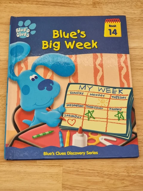 BLUE'S CLUES BLUE'S Big Week HC 2000 Nickelodeon Blue's Clues Discovery ...