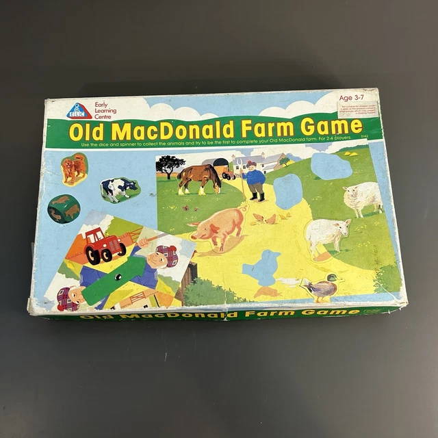 OLD MACDONALD FARM Game ELC Early Learning Centre Vintage STEM Complete ...