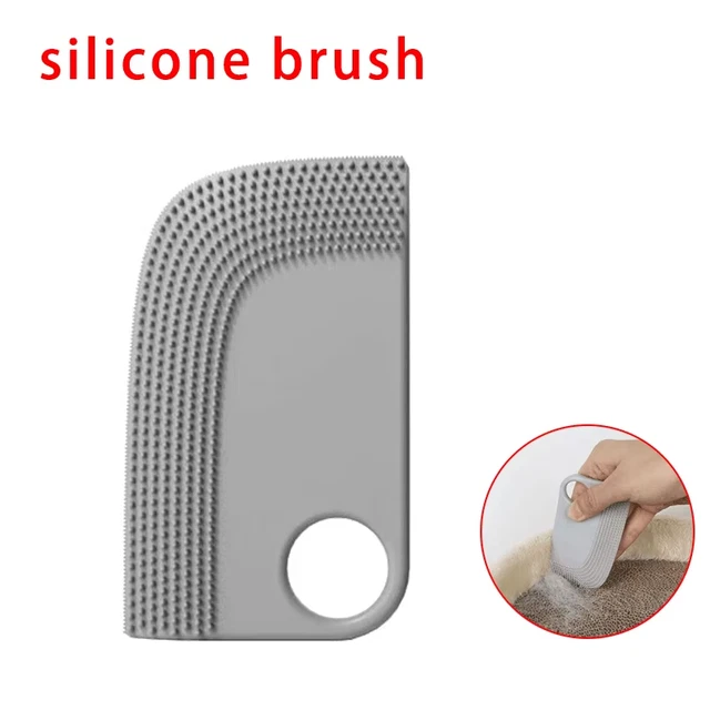 PET GROOMING GLOVES Cat Hair Removal Tool Double-Sided Dog Hair ...