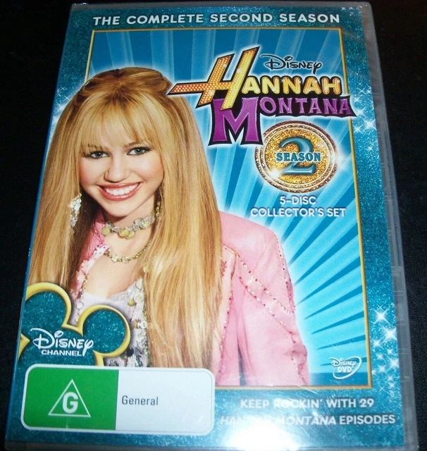 HANNAH MONTANA THE Complete Second Season 2 (Australia Region 4) DVD ...
