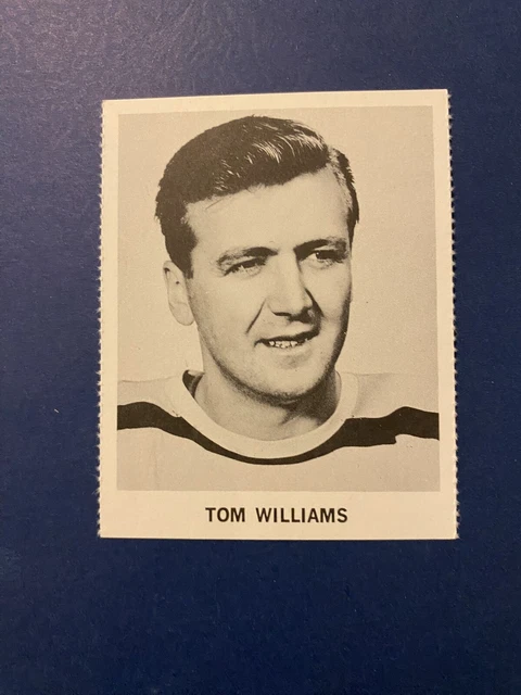 1965-66 COCA-COLA SET Break Tom Williams Boston Bruins NM/MT! $4.25 ...