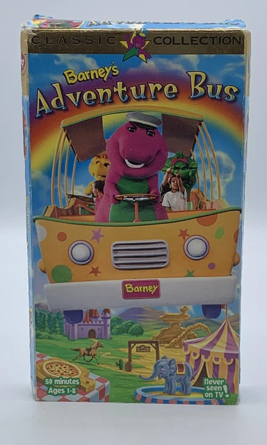 BARNEY - BARNEYS Adventure Bus (VHS, 1997) EUR 5,48 - PicClick FR