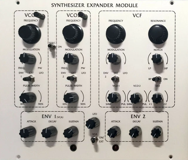 OBERHEIM SEM DIY KIT: PCB + Panel £395.76 - PicClick UK
