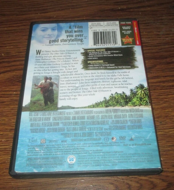 THE OTHER SIDE of Heaven (DVD, 2003, Canadian) Christopher Gorham Anne ...