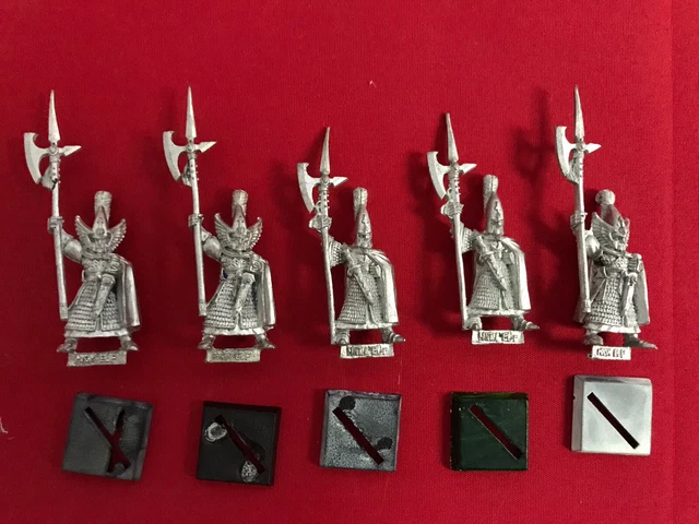 WARHAMMER FANTASY HIGH Elf Phoenix Guard X5 Metal Miniature £12.06 ...