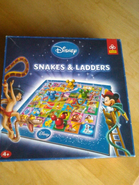 DISNEY SNAKES AND Ladders Game £3.99 - PicClick UK