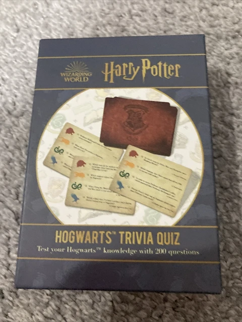 HARRY POTTER HOGWARTS Trivia Quiz 200 Wizarding World Question Game ...