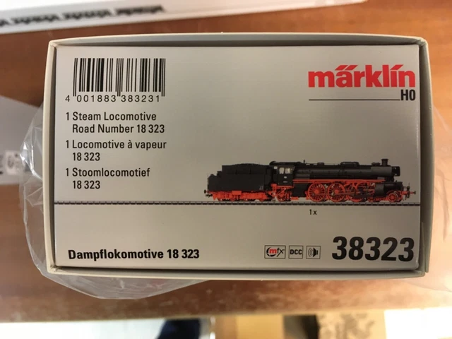 MS-TOYS ! MÄRKLIN H0 Dampflok 18 323 DB 38323 EUR 579,00 - PicClick DE