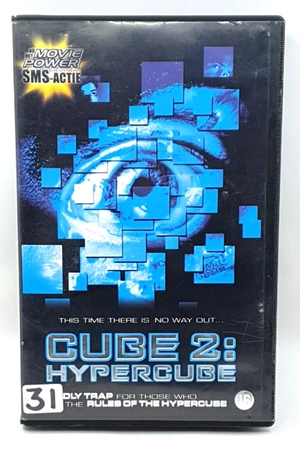 CUBE 2: HYPERCUBE [VHS, 2002] Big Box, Ex-Location EUR 12,99 - PicClick FR