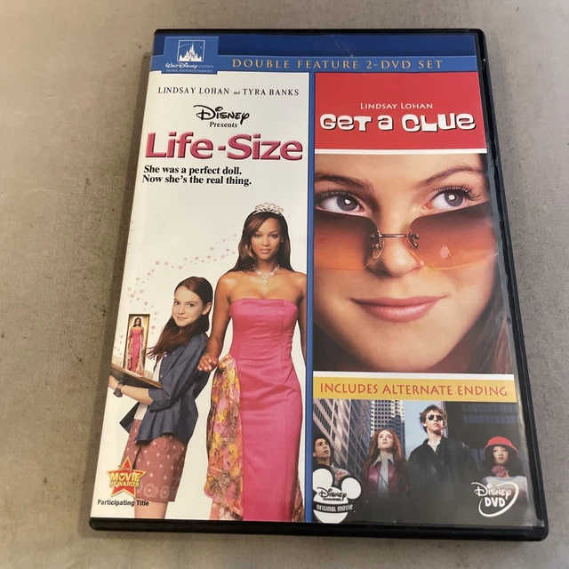 DISNEY LIFE-SIZE & Get a Clue Double Feature (DVD, 2 Disc) Lindsay ...