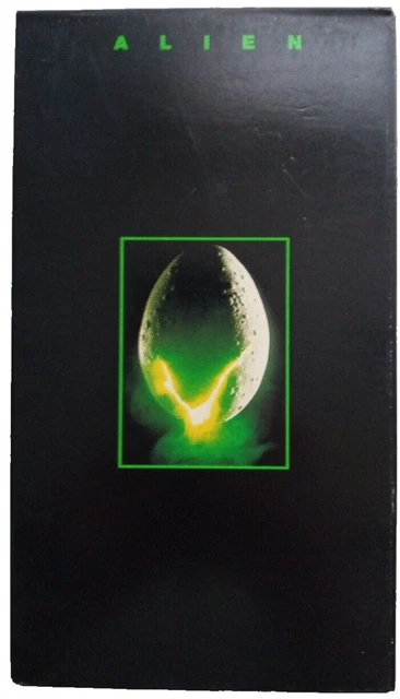 VINTAGE CLASSIC ALIEN 1979 Film VHS Video Tape Movie Sigourney Weaver £ ...