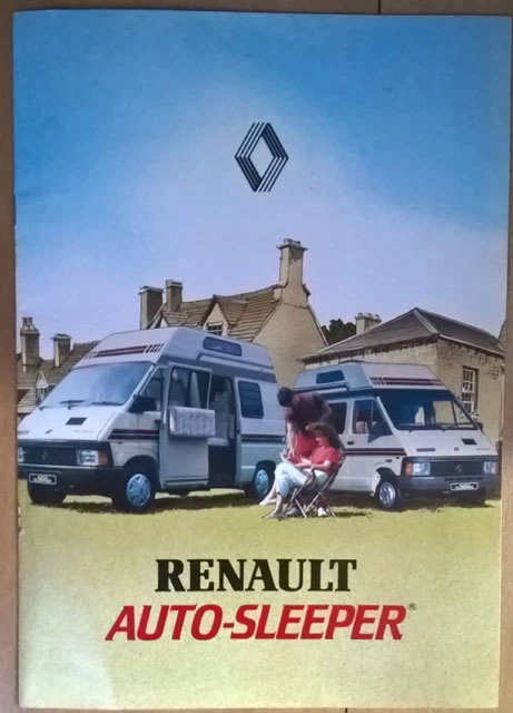 RENAULT AUTOSLEEPER RV50, RCX, RHT and Rapport Camper Original Sales ...