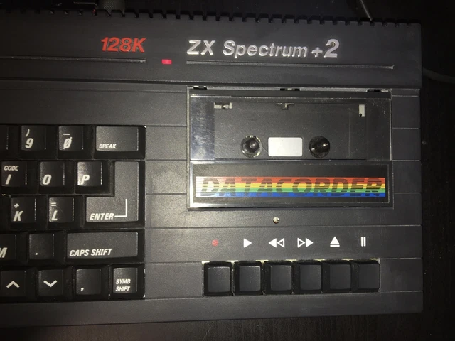 SINCLAIR ZX SPECTRUM 128k Plus 2b completamente funzionante EUR 116,51 ...