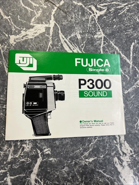 VINTAGE CAMERA BROCHURE Owners Manual Photo Photography Fujica Fuji ...