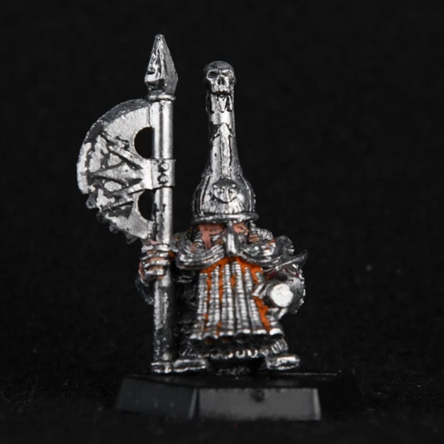 CHAOS DWARF AXEMEN Warrior Metal Citadel 90s Warhammer Fantasy Dwarves ...