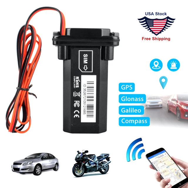 REAL TIME GPS Tracker GSM GPRS Tracking Device for Car Vehicle ...