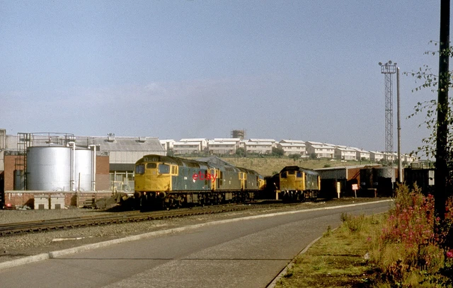ORIGINAL 35MM SLIDE BR Class 27 no. 27034 at Eastfield TMD +rights for ...