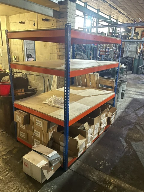 RAPID RACKING INDUSTRIAL Heavy Duty Shelving 800KG Per Shelf £299.99 ...