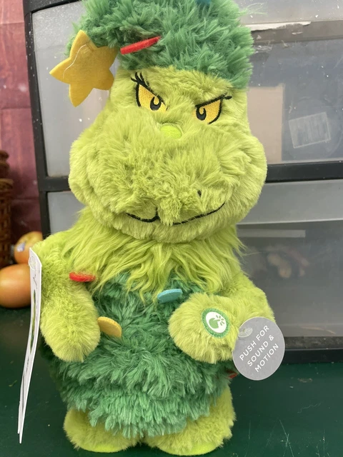 HALLMARK 2023 DR Seuss Grinch Christmas Plush With Sound and Motion, 12 ...