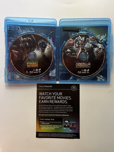 THE TOHO GODZILLA Collection! Blu-Ray Lot of 3 - 2 Sealed / 1 played ...