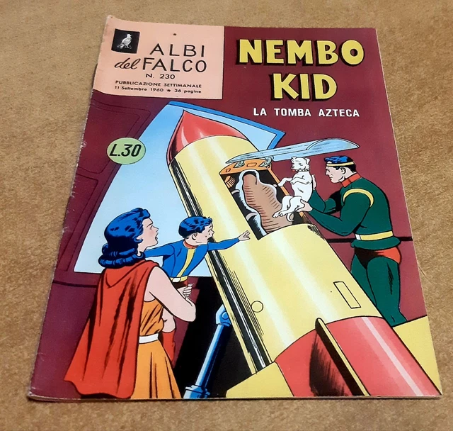 ALBI DEL FALCO NEMBO KID ed. Mondadori 1960 N. 230 EDICOLA EUR 8,00 ...