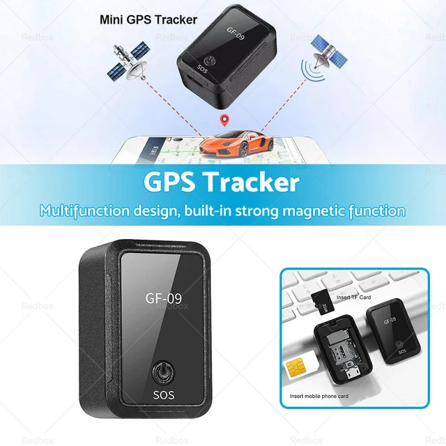 GPS TRACKER VOICE Rec Locator Magnetic Real Time Tracking Mini GF09 Car ...