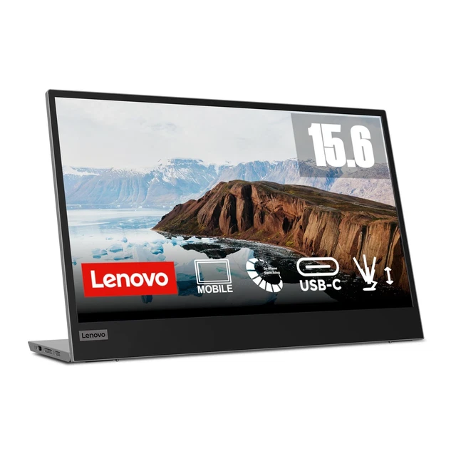 LENOVO L15 15.6 Inch Portable Monitor | FHD, 1080p, 60Hz, IPS, 6ms, USB ...