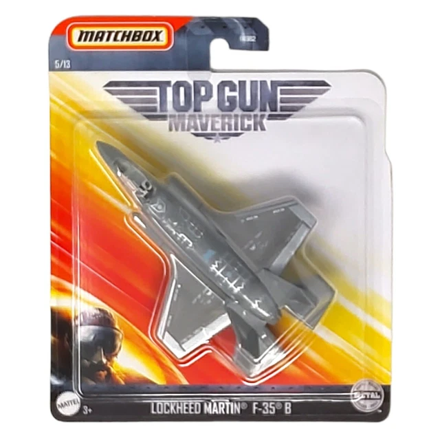 MATCHBOX GKT49 TOP Gun Maverick Lockheed Martin F-35 B NUOVO & IMBALLO ...