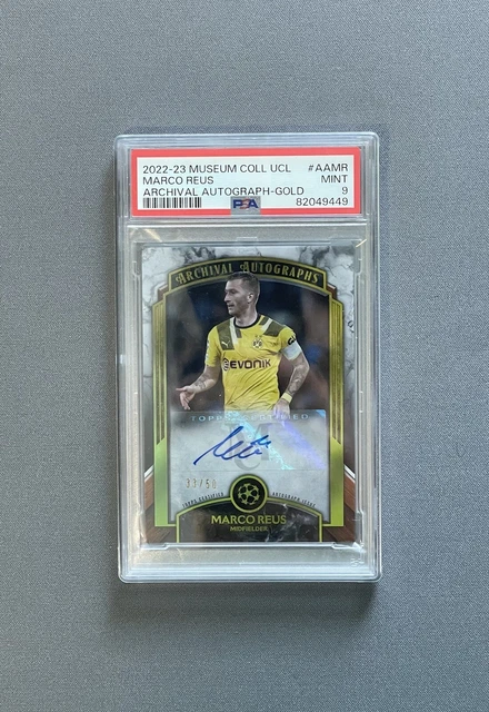 MARCO REUS AUTO Autografo Topps Museum 33/50 PSA 9 EUR 150,00 - PicClick FR