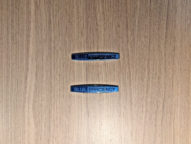 HINWEISSCHILD BLUE EFFICIENCY Typenschild Mercedes Sprinter A2048177220 ...