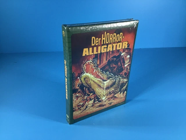 DER HORROR-ALLIGATOR - Limited Mediabook [Wattiert] 1980 DVD+Blu-ray ...