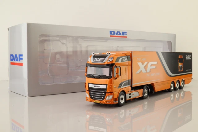 WSI MODELS 02-1391; DAF XF; Box Trailer; Kasten Oplegger; DAF ...