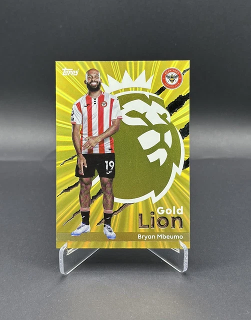 TOPPS PREMIER LEAGUE 2025-26 - Bryan Mbeumo - Gold Lion - #GL4 £9.99 ...