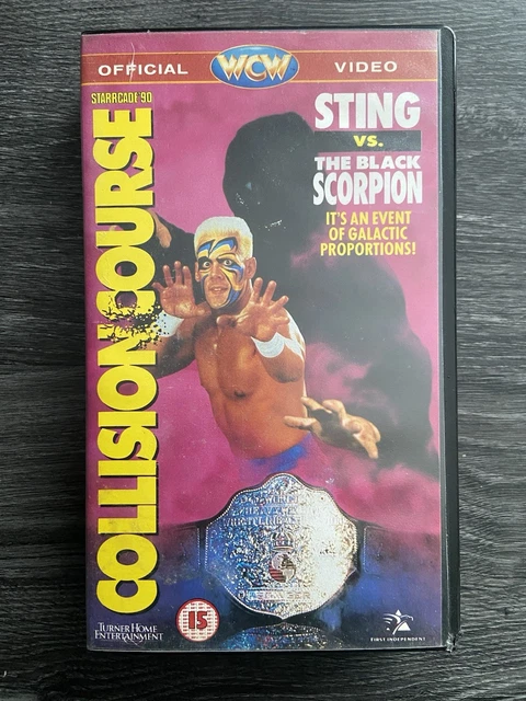 WCW STARRCADE 90 Collision Course Wrestling VHS Video Tape £9.99 ...