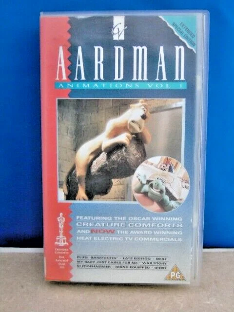 AARDMAN VHS TAPE Animations Volume 1 £0.99 - PicClick UK