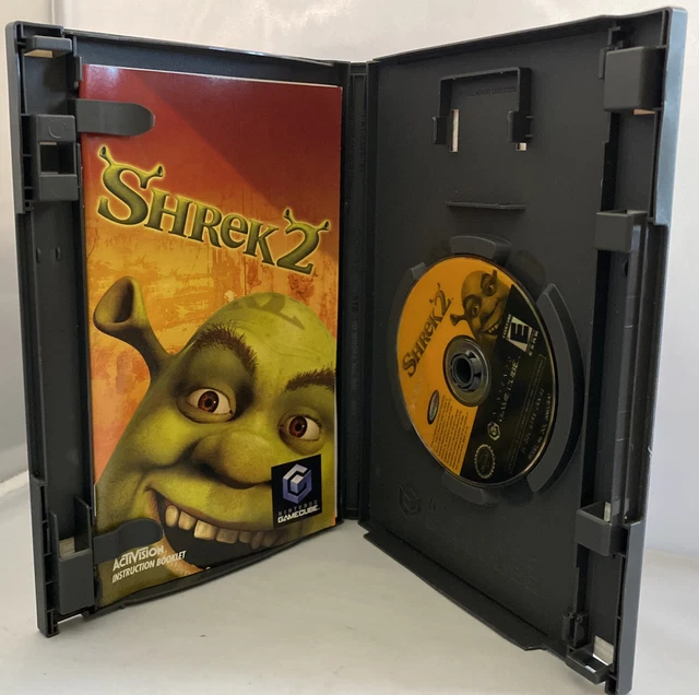 2 SHREK GAMES Shrek 2 & Shrek Extra Large (Nintendo GameCube, 2002 ...