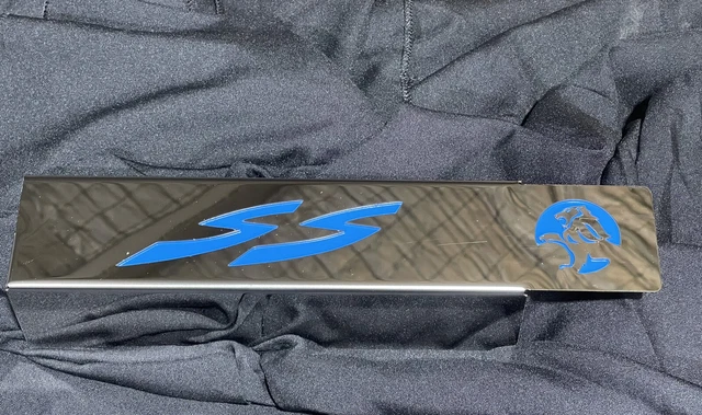 HOLDEN VY VZ Engine bay fuse box cover Commodore Ute SS Black Powder ...