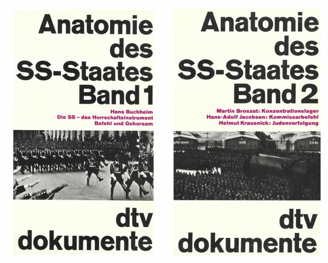 SS STATE NAZI Germany History Hitler Hans Buchheim Third Reich ...