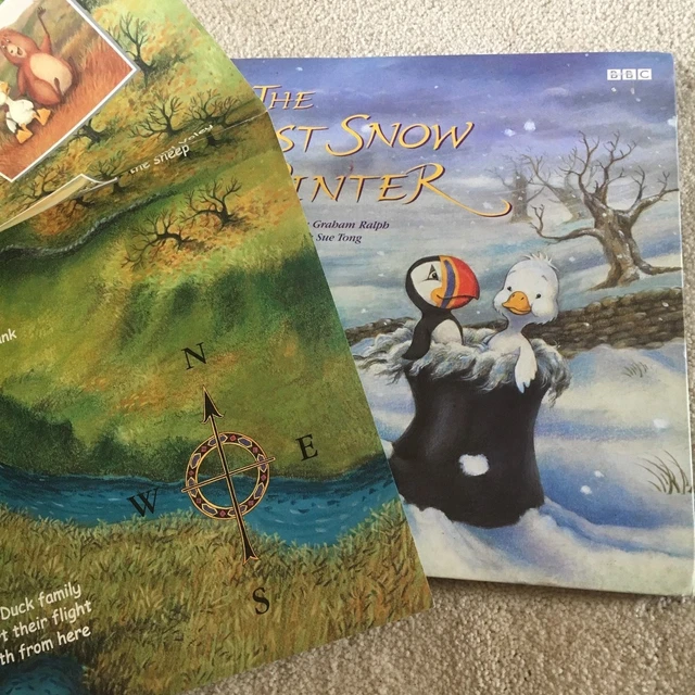 GRAHAM RALPH. THE First Snow Of Winter With Map. Michaela Morgan ...