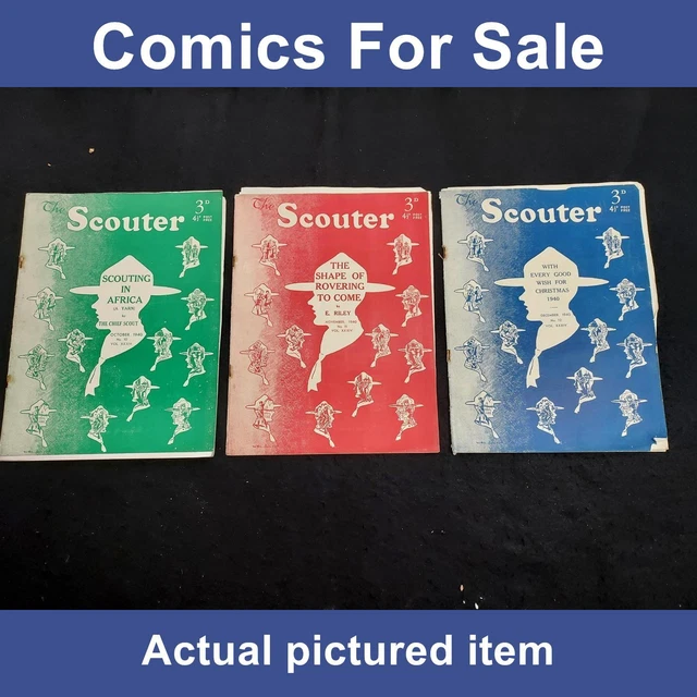 THE SCOUTER MAGAZINE - October November December 1940 - War Years RARE ...