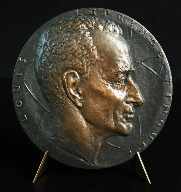 MÉDAILLE LOUIS LEPRINCE-RINGUET Physicien 1968 Guzman-Nageotte Rayons ...