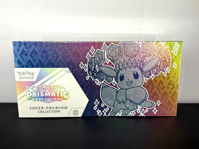 POKEMON TCG: PRISMATIC Evolutions Super Premium Collection Sealed ...