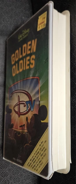 DISNEY VHS GOLDEN Oldies 1984 Animated Music Videos VTG $17.78 ...