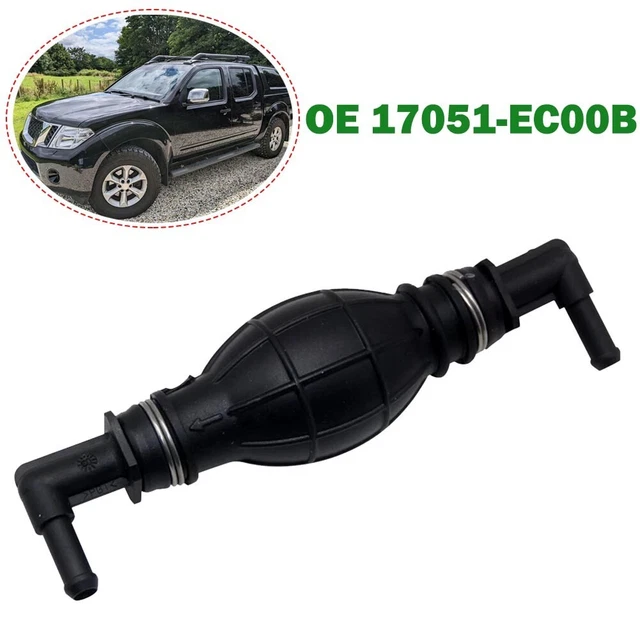 FUEL PRIMER BULB Car Plastic Plug-and-play 17051-EC00B 17051EC00B Black ...