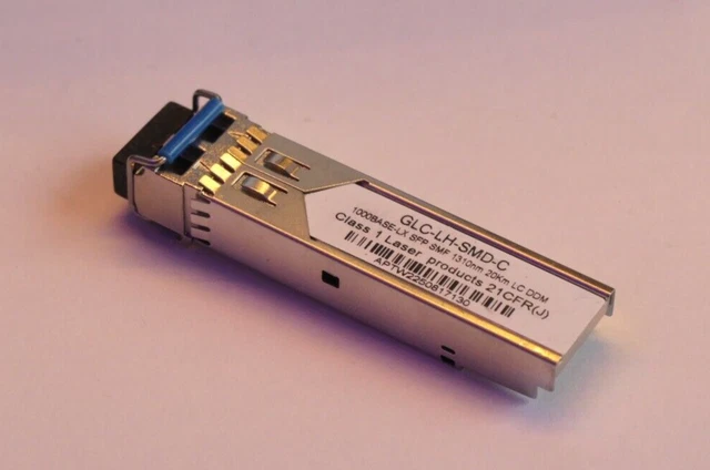 CISCO GLC-LH-SMD-C GENUINE Fiber Transceiver SFP Module SMF 1310nm 20Km ...
