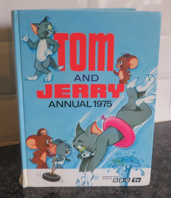 TOM AND JERRY Annual 1975 Cartoon Comic Strip Story Book £4.99 ...