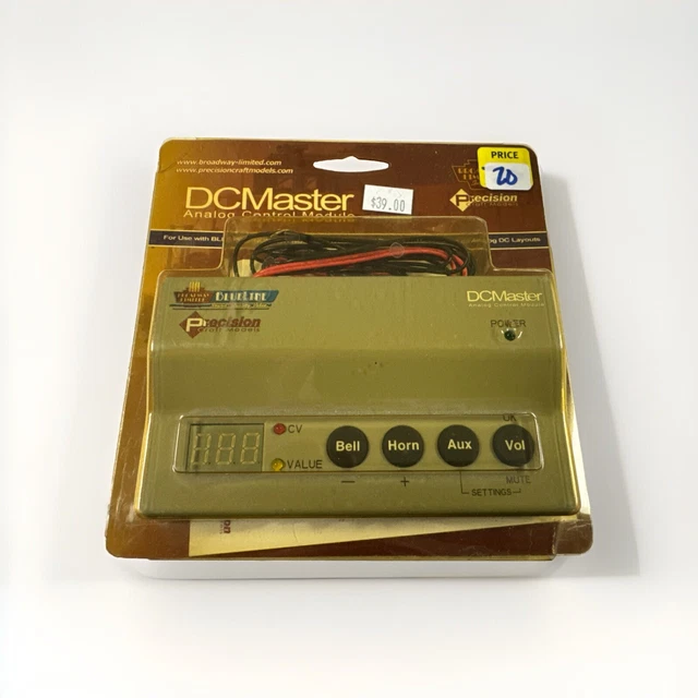 PRECISION CRAFT MODELS DCMaster analog control module Broadway limited ...