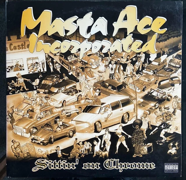 MASTA ACE INCORPORATED Sittin' on Chrome Vinyl 2LP CapitolDelicious ...